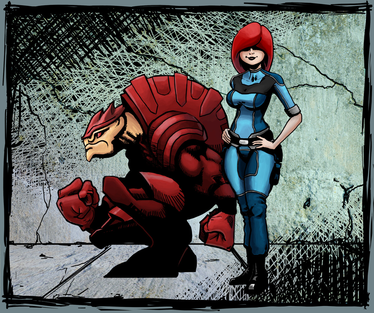 ArtStation - Mass Effect - The Maxx Style