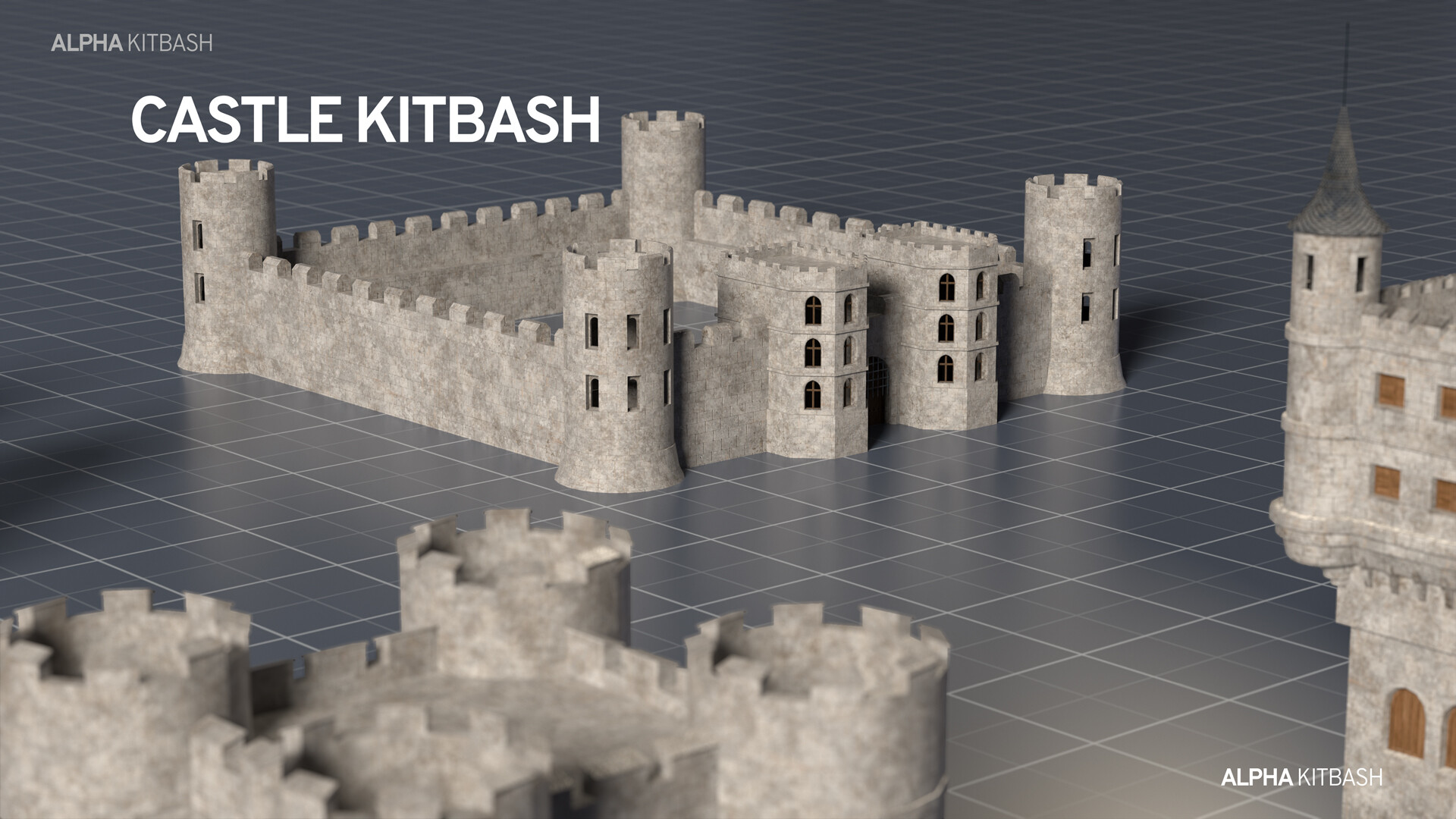 Alpha - Castle Kitbash