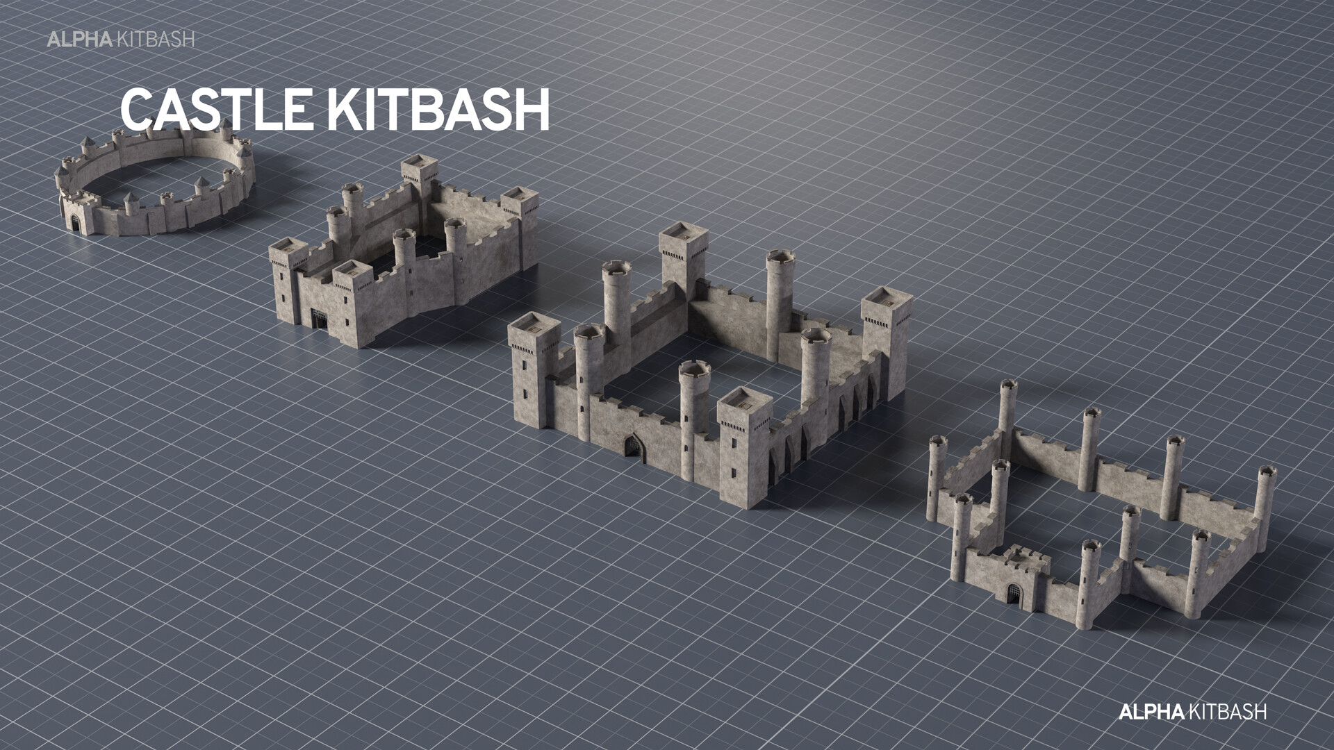Alpha - Castle Kitbash
