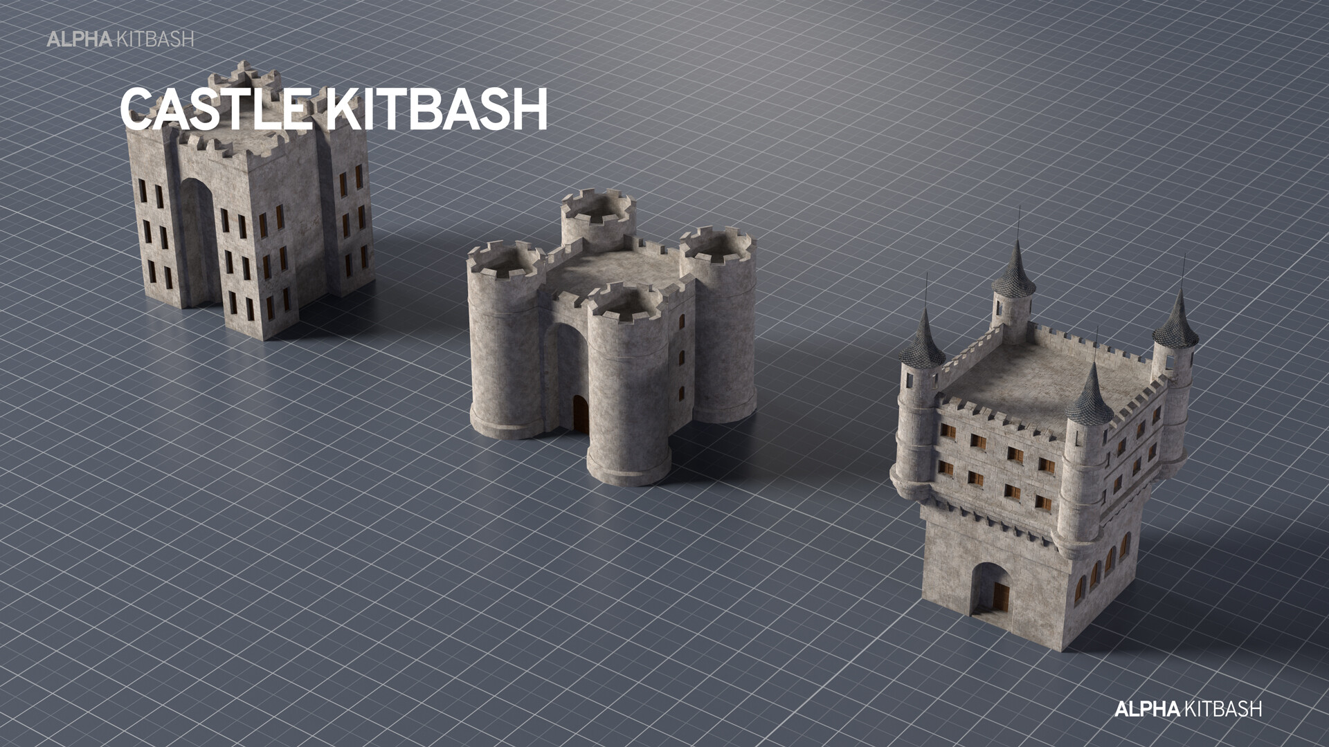 Alpha - Castle Kitbash