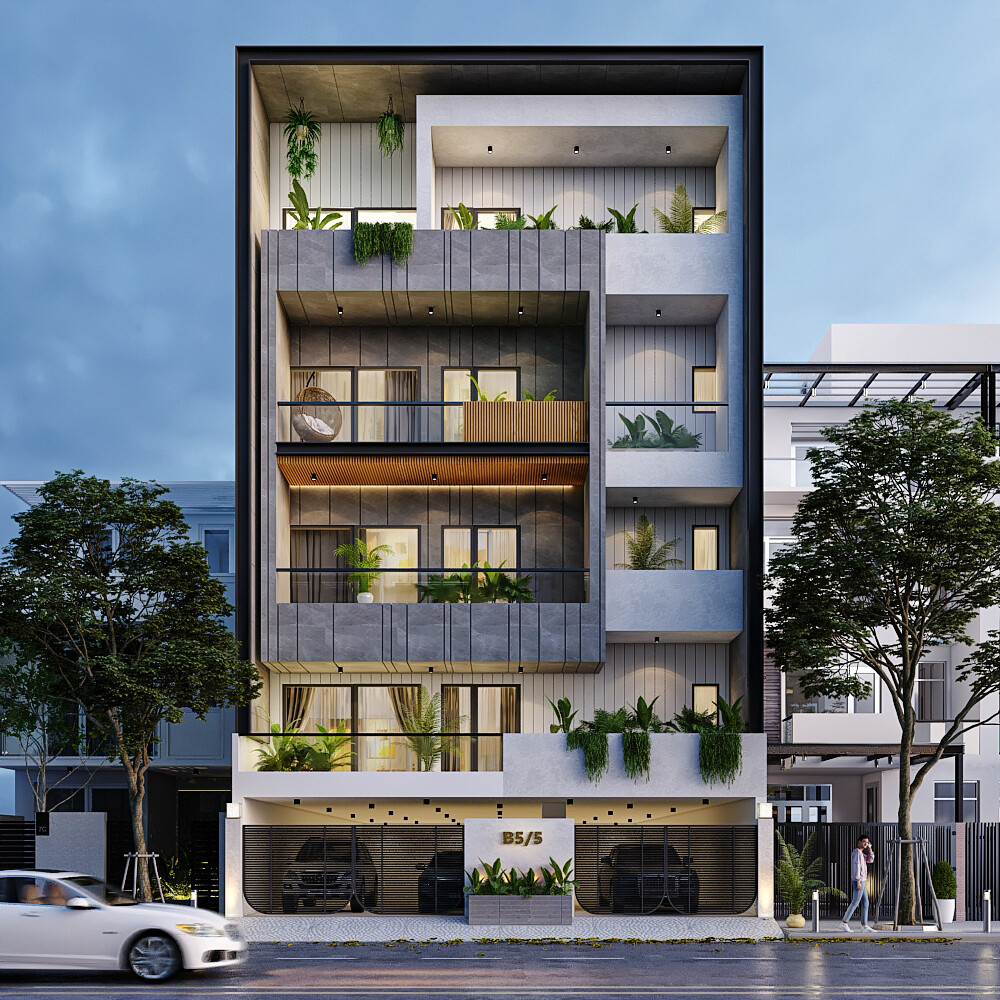 ArtStation - Facade Modeling, B5-15