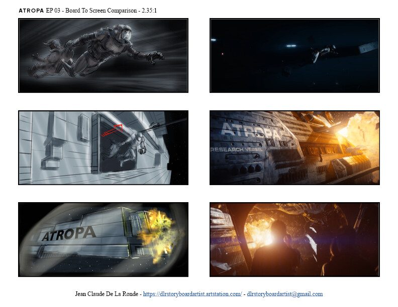 DLR Storyboard Artist - Atropa - DUST TV Series - EP2 & EP3