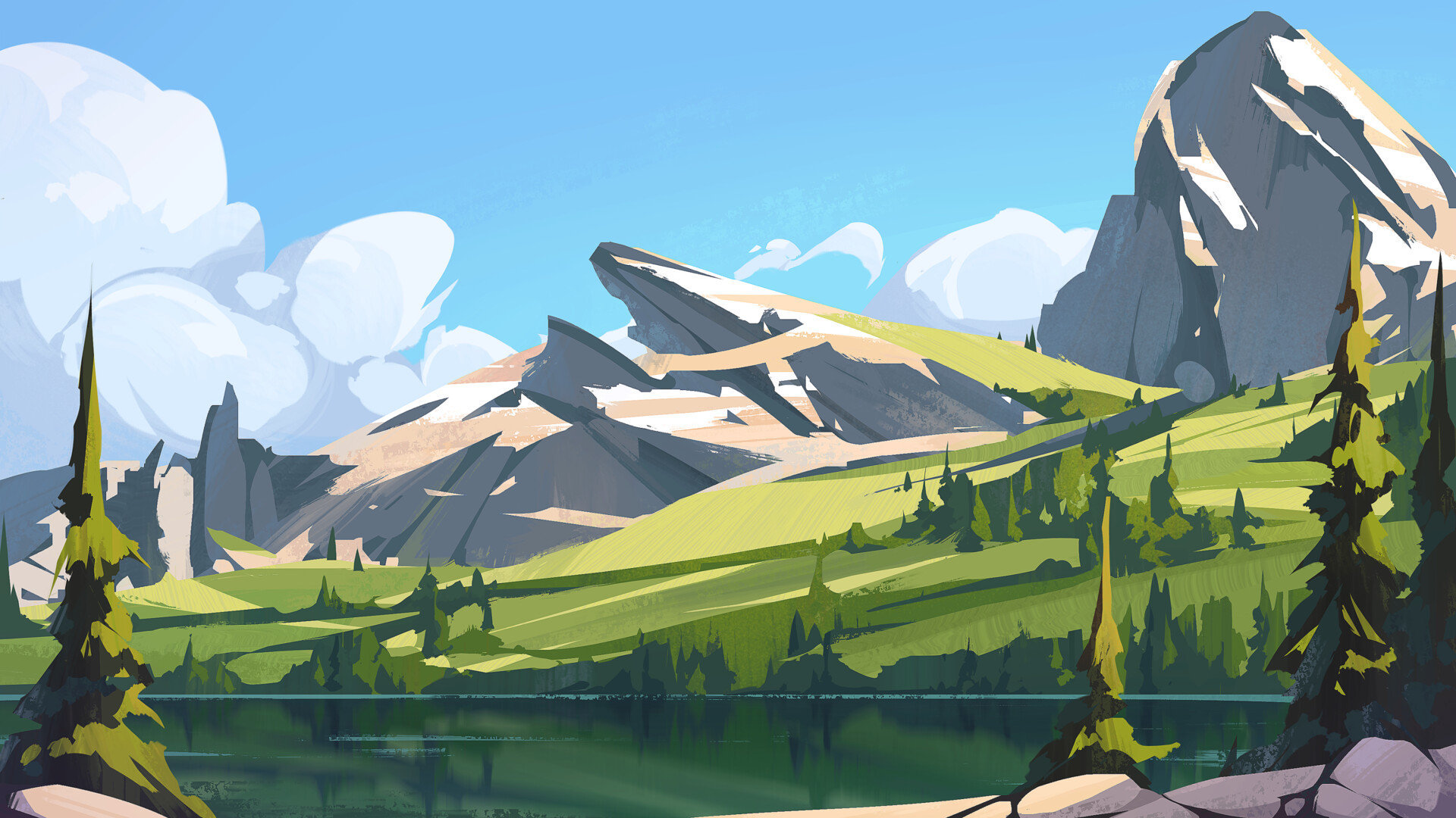 ArtStation - Green Lands