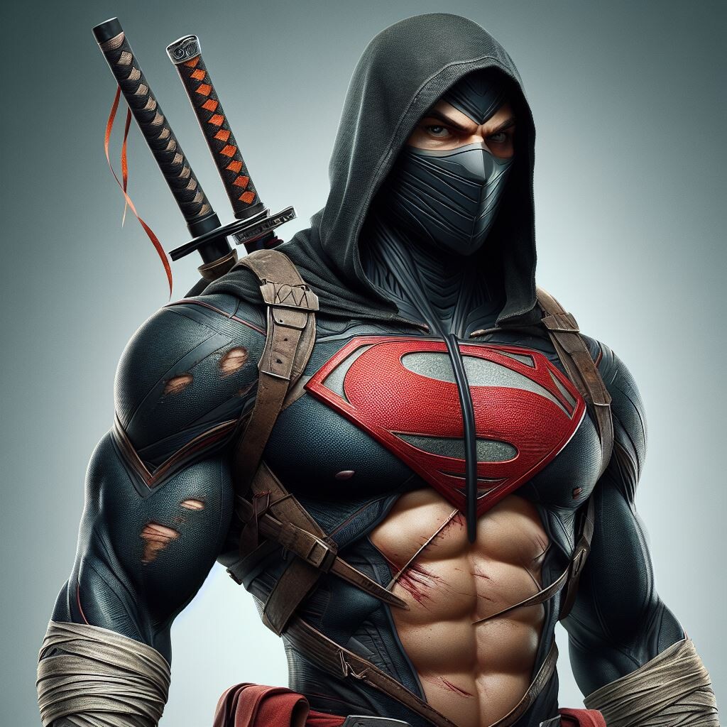 ArtStation - Ninja Superman