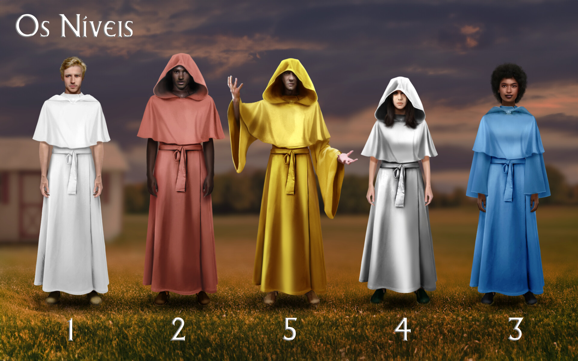 ArtStation - The Riders - Levels concept