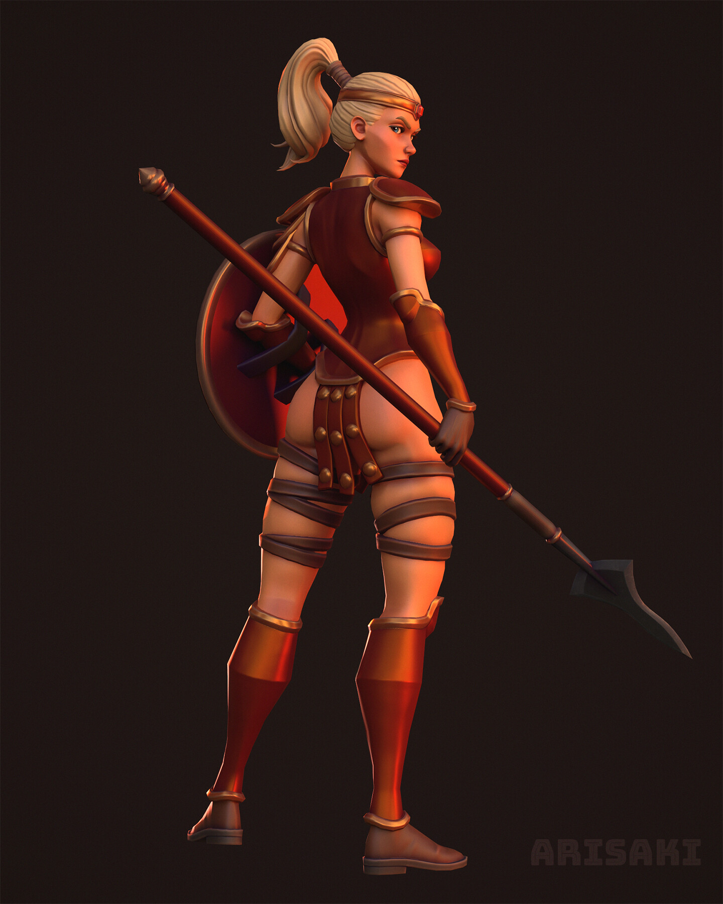 Alisa Stepanova (Arisaki) - Amazon FanArt