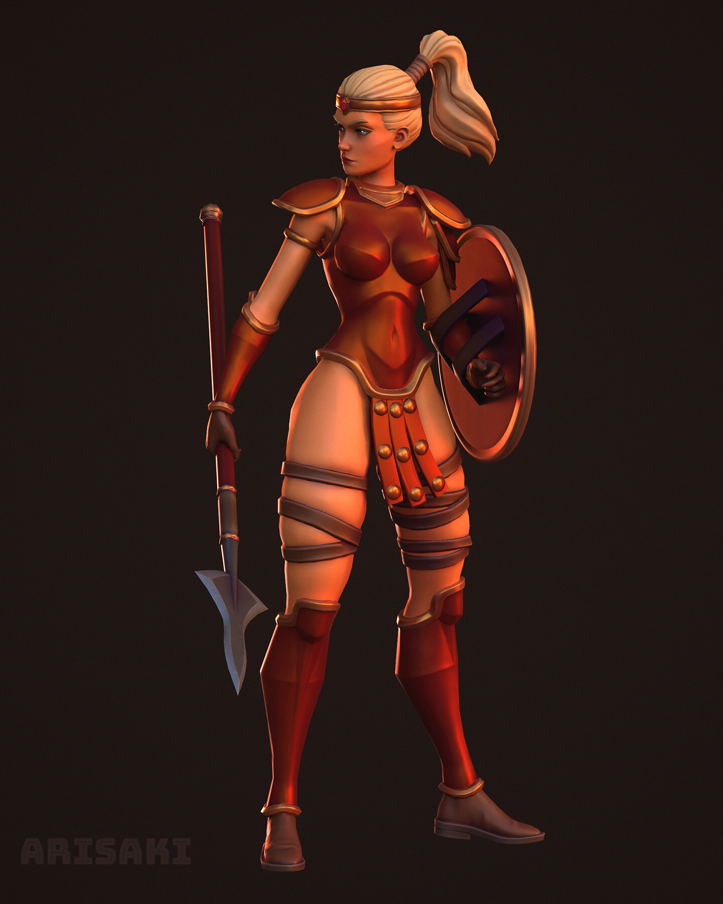 Alisa Stepanova (Arisaki) - Amazon FanArt