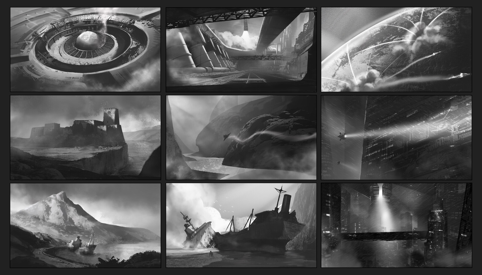 ArtStation - Graphic Compositions