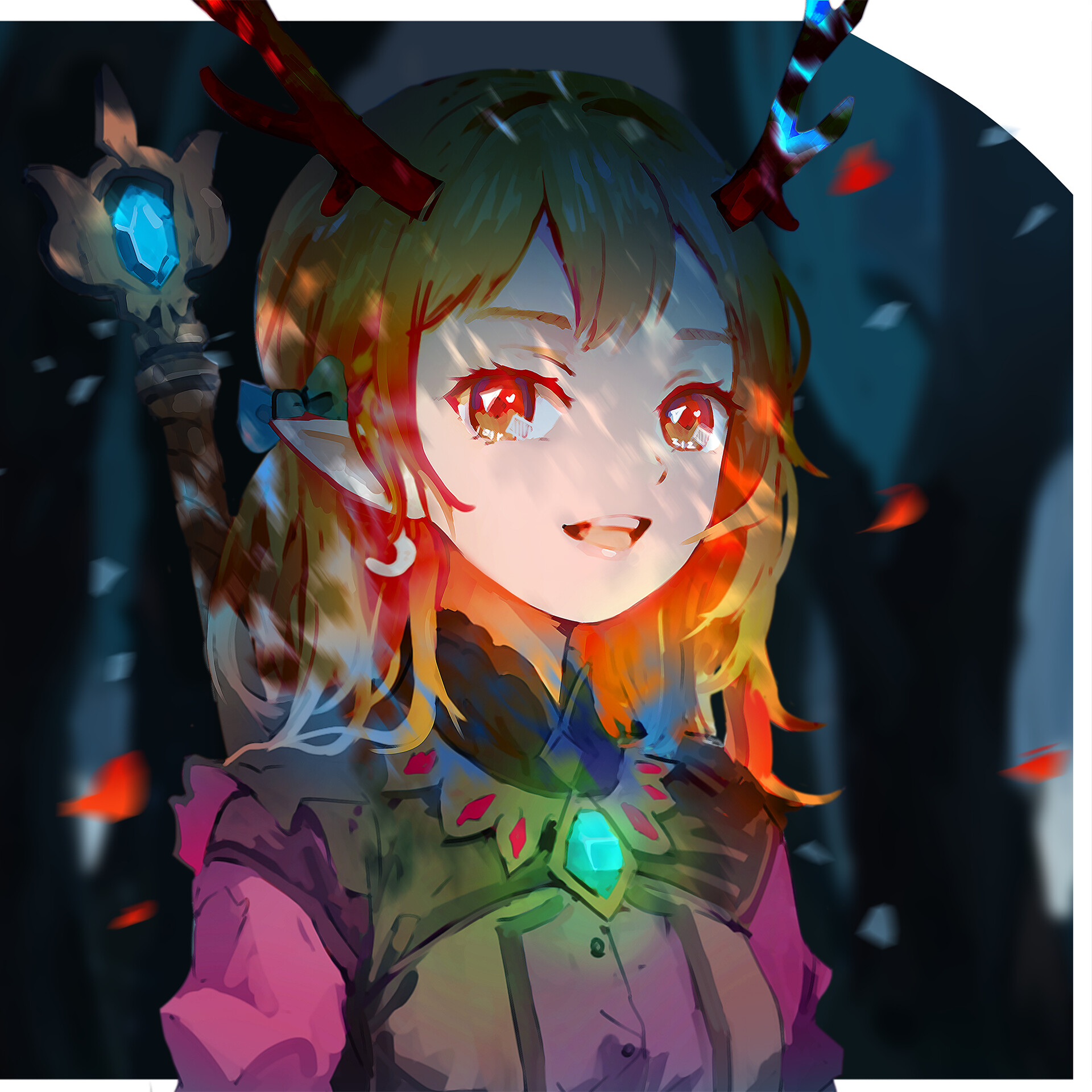 ArtStation - wizard girl