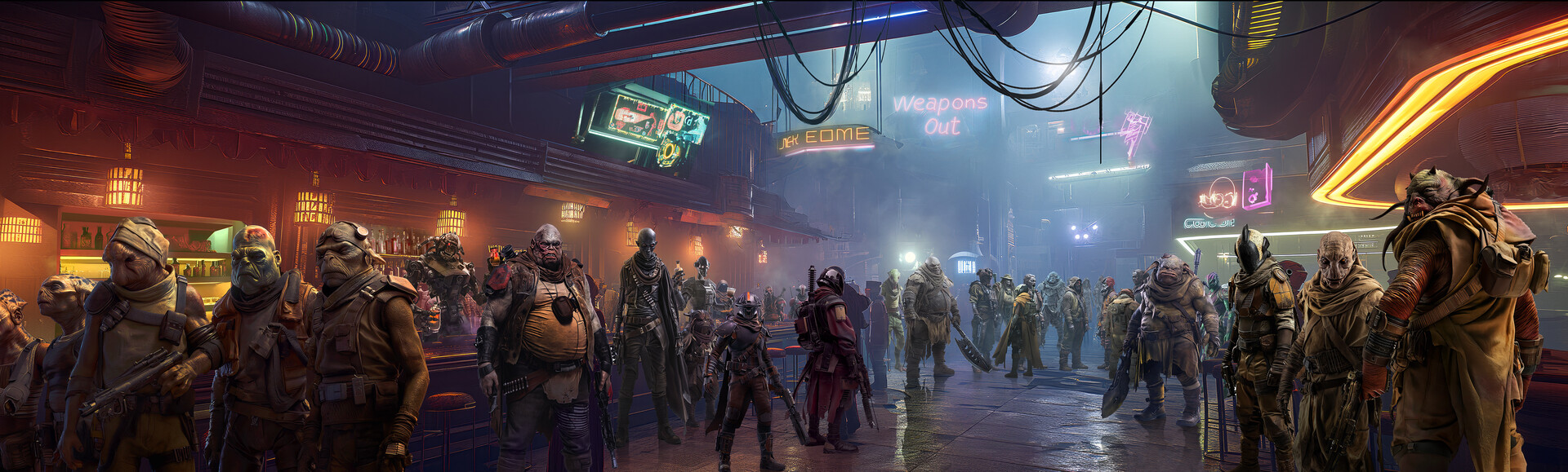 ArtStation - Sci-Fi Bandit Bar