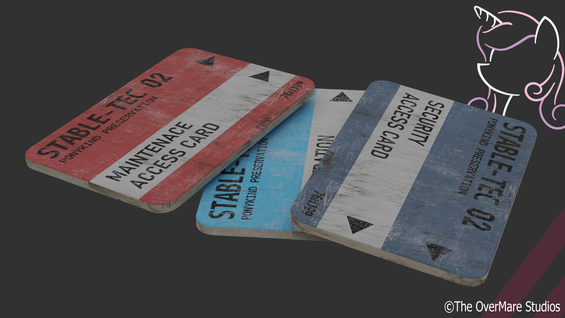 Mason Vail - Stable-Tec Access Cards - Game Model