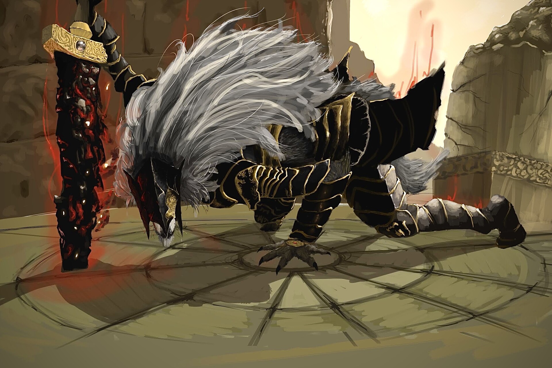 ArtStation - Maliketh the Black Blade