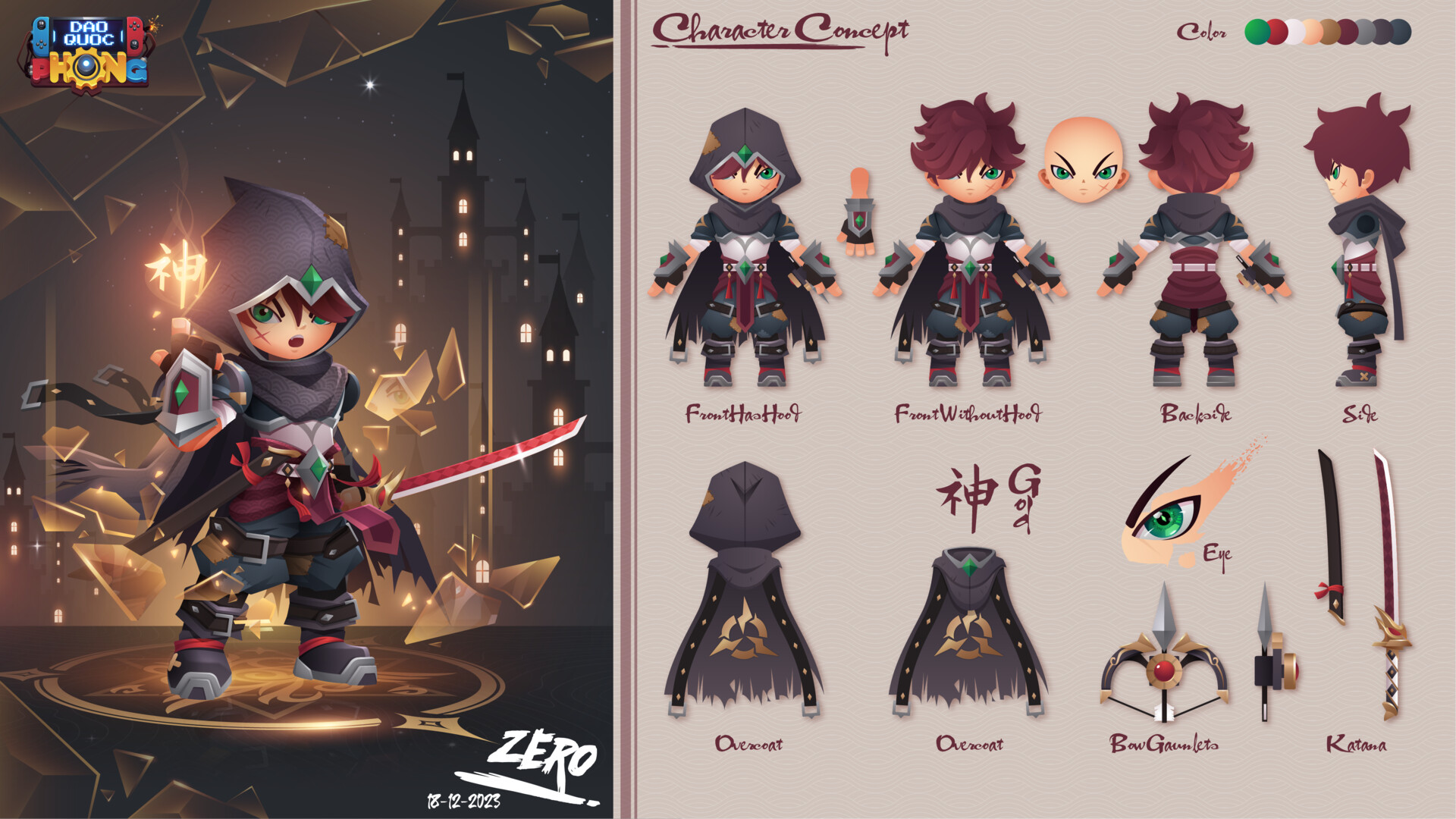 ArtStation - Zero Character Concept-AAA game