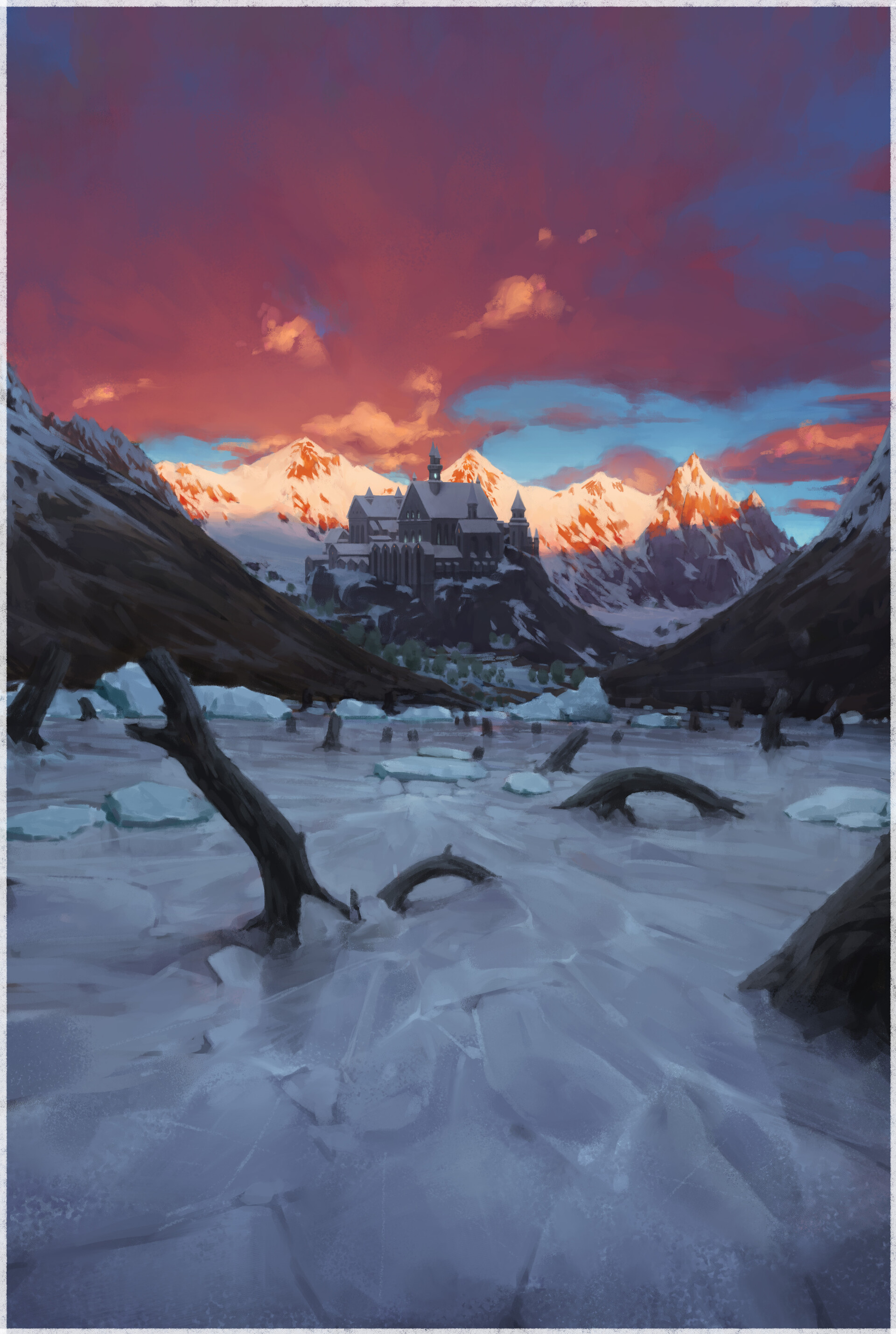 ArtStation - Winterscape