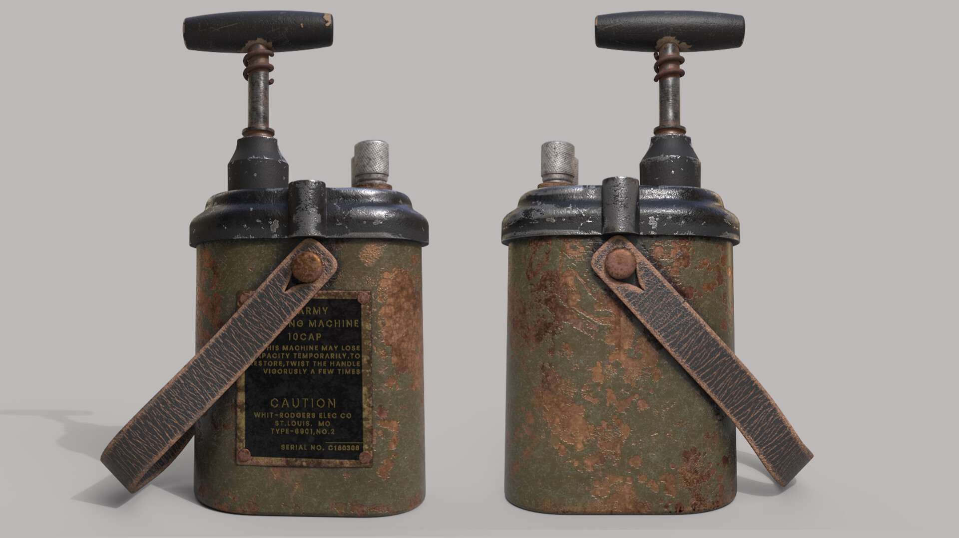 ArtStation - Blasting Machine Model And Texture