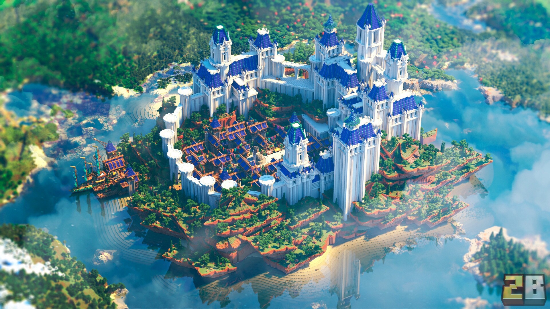 ArtStation - MMO RPG Map for NeuroGames