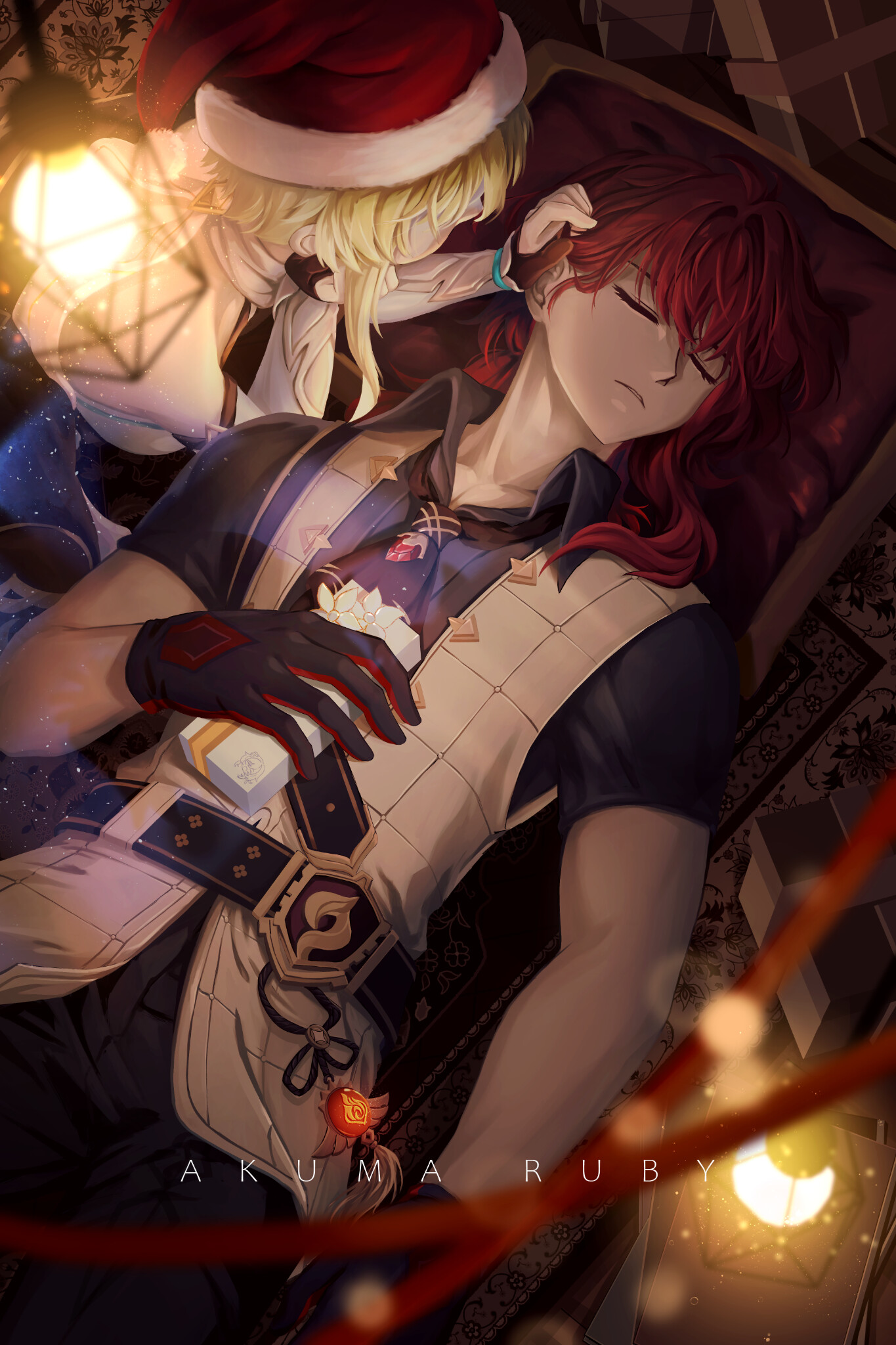 ArtStation - Merry Christmas_Master Diluc