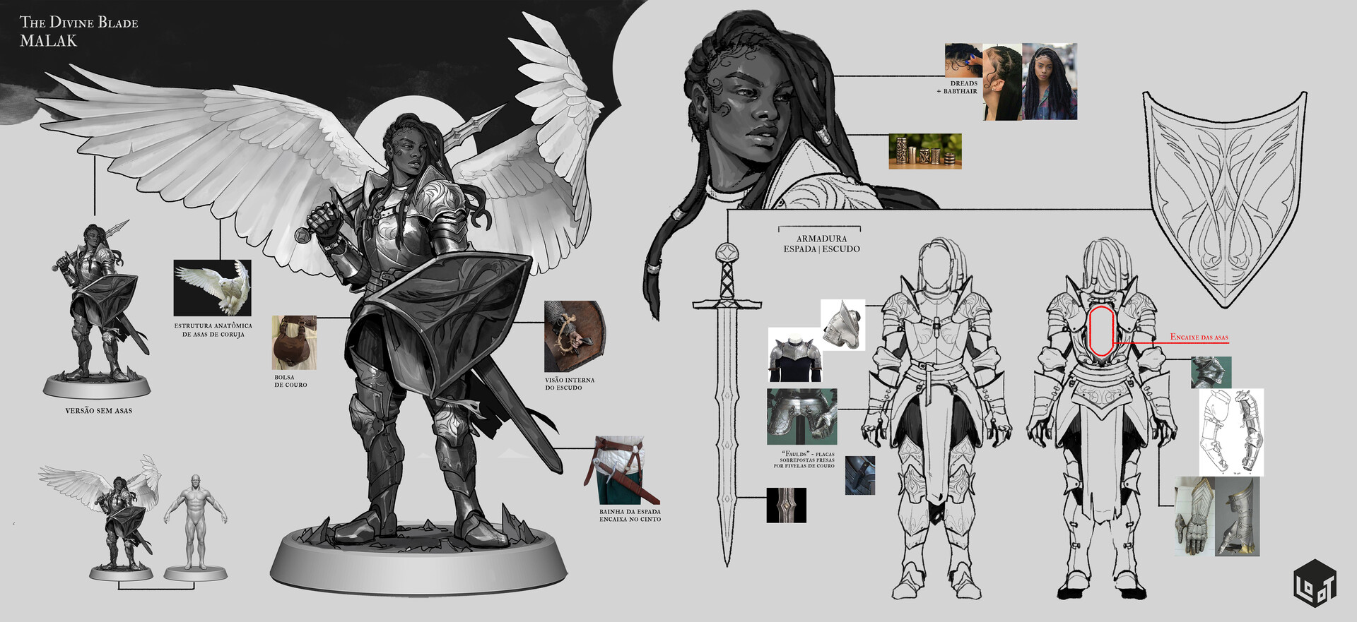 Art of Lua Marques - Flames Of Wrath Angels - LOOT Studios