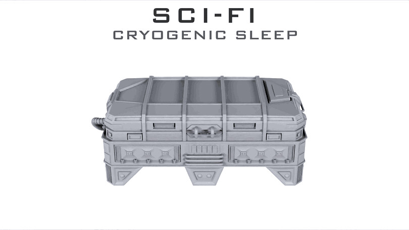ArtStation - SCI-FI - Cryogenic Sleep