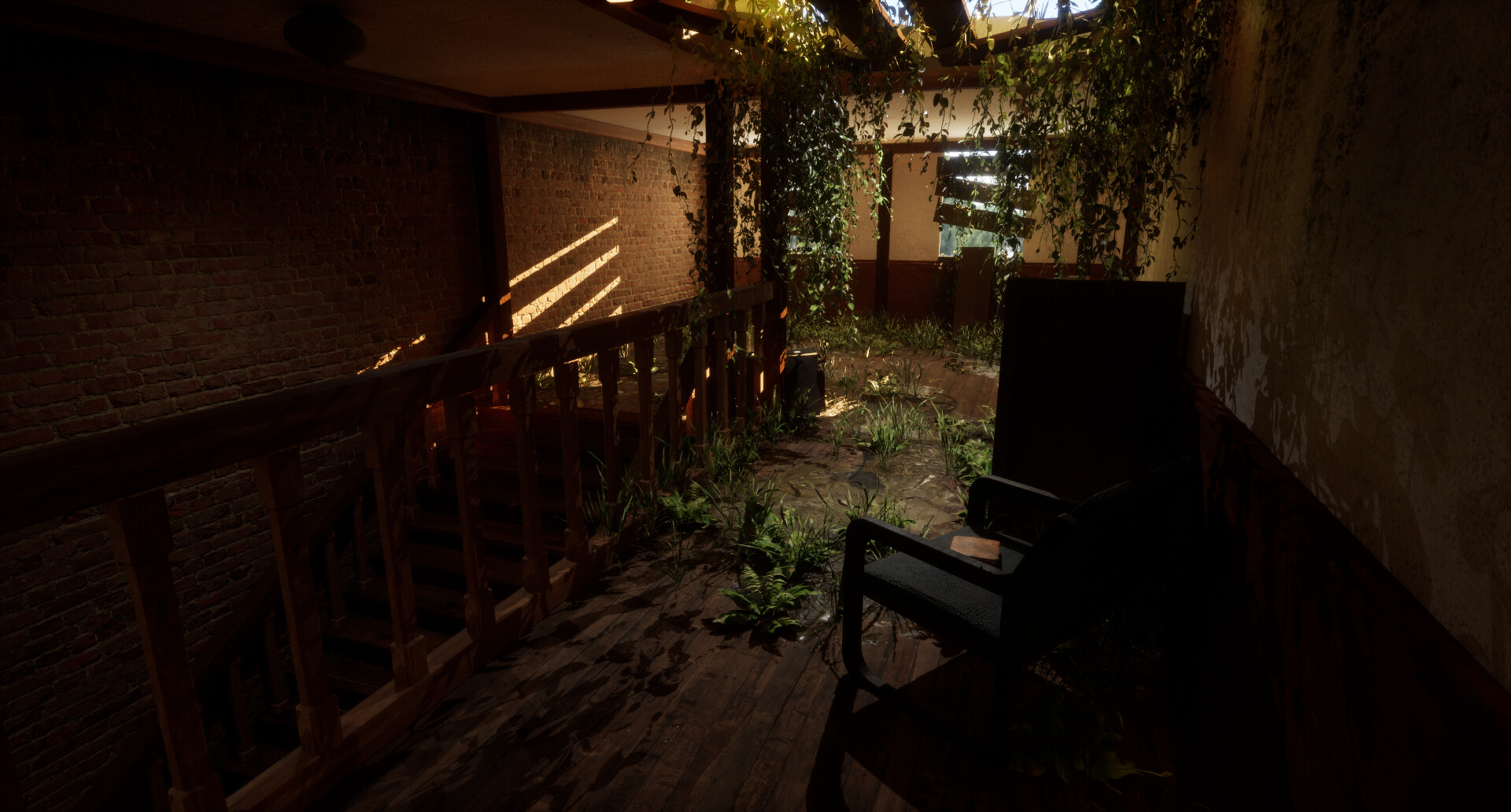 ArtStation - Post Apocalyptic Interior [Updated]