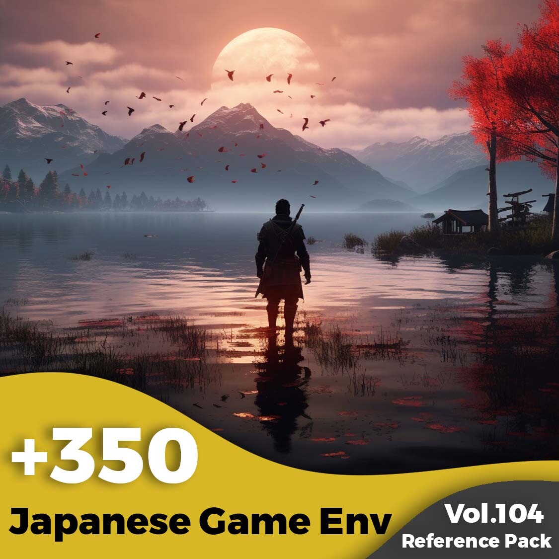 ArtStation - +350 Japanese Game Environment Concept (4k) | Vol_104