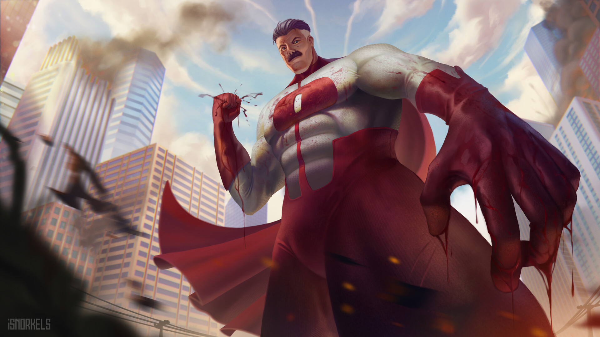 ArtStation - Omni-Man Fan art