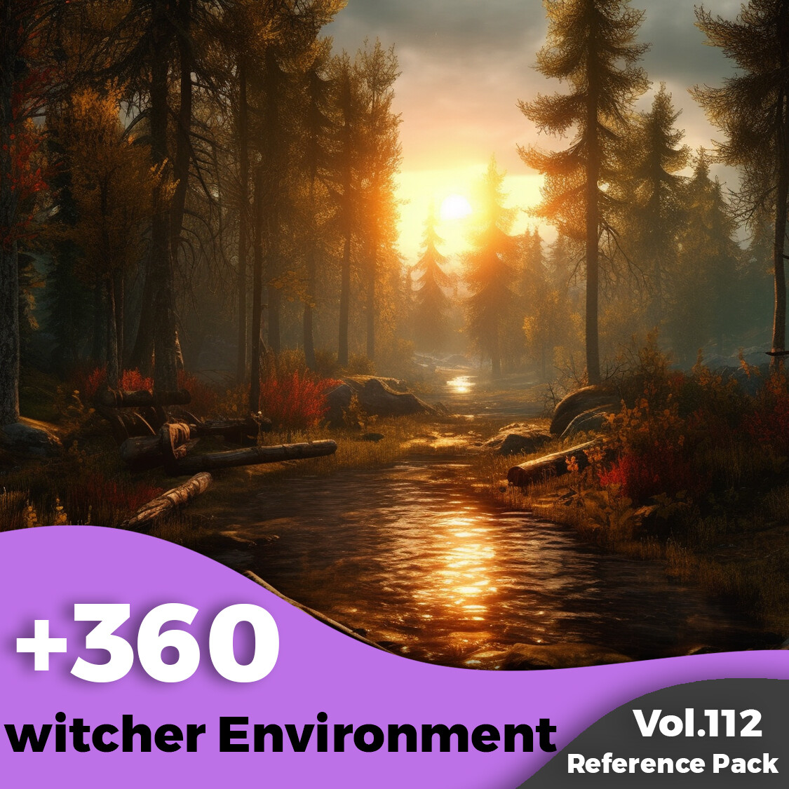 ArtStation - +360 Witcher Environment(4k) | Vol_112