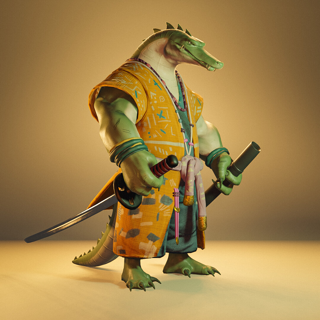 ArtStation - Shinobi Crocodile