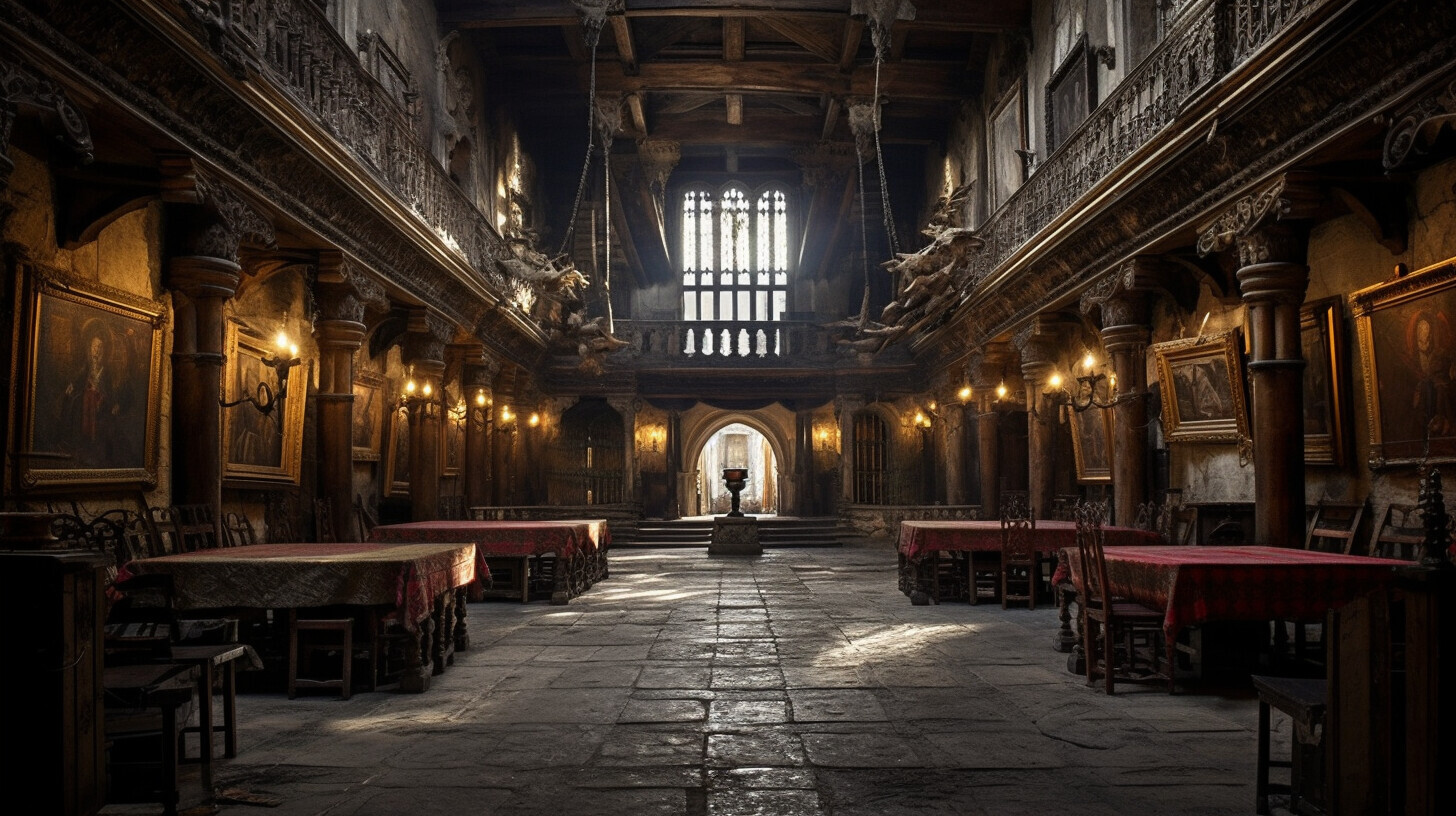 Tika Concept - +240 Medieval Hall Environment(4k) | Vol_112