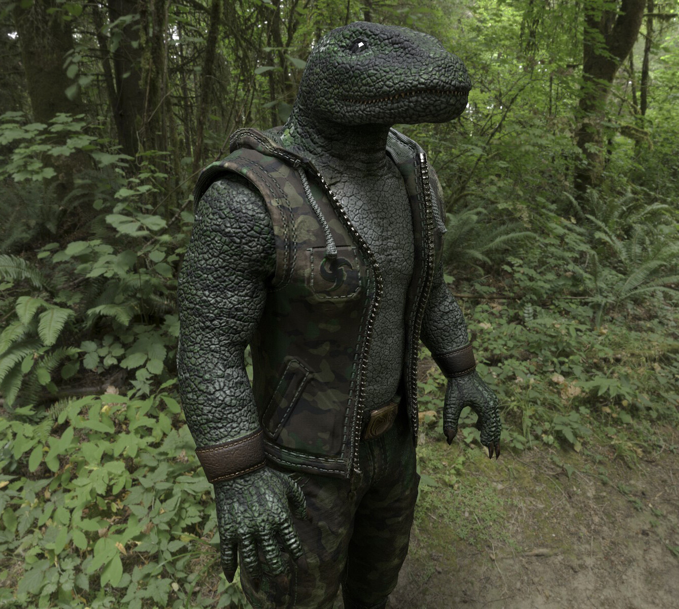 ArtStation - RAPTOR character (3D)