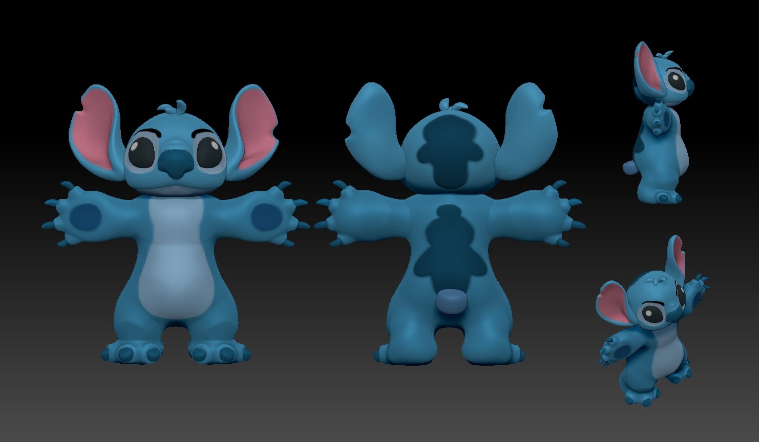 ArtStation - Disney Stitch