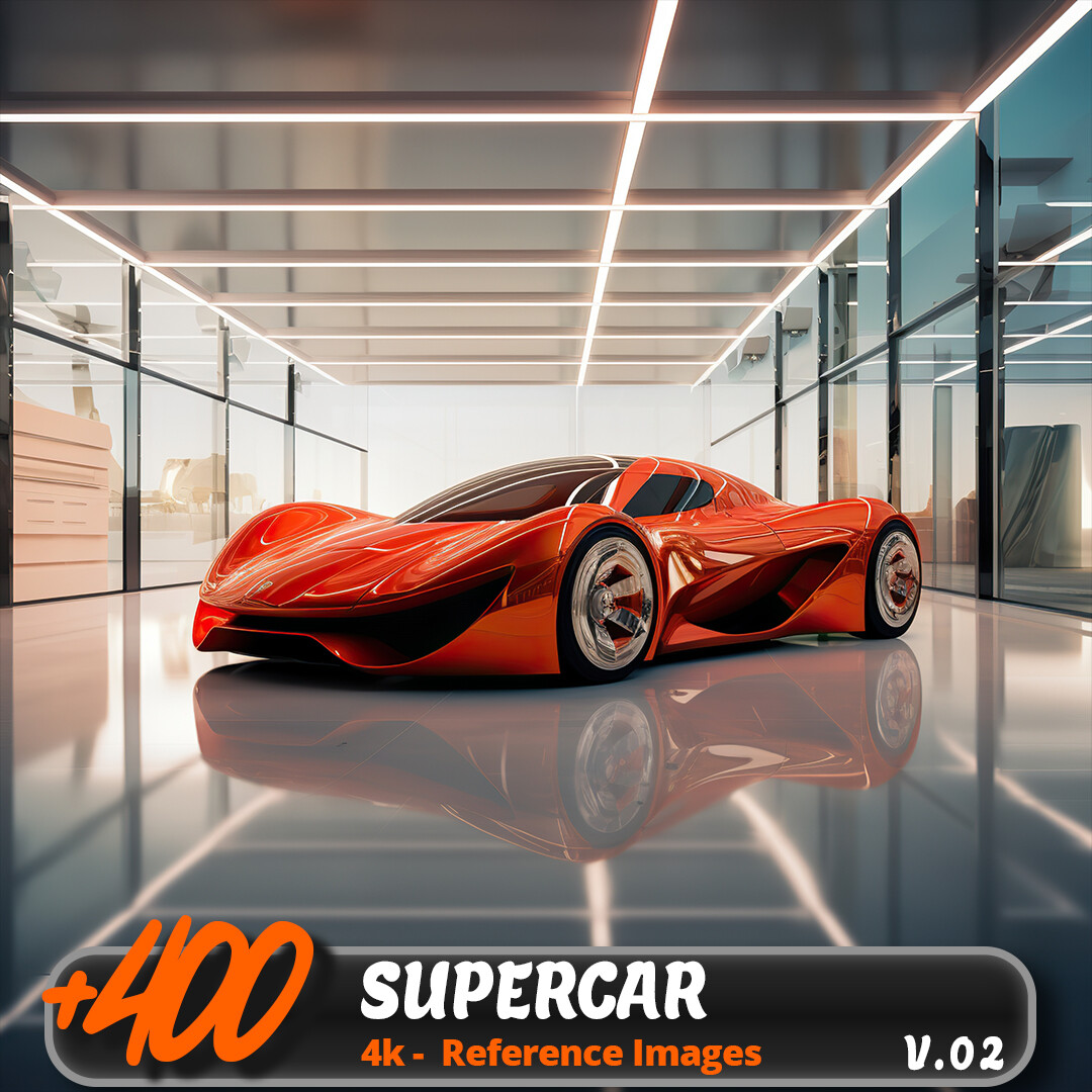 ArtStation - SUPERCAR VOL. 02/ 4K/ Reference Image