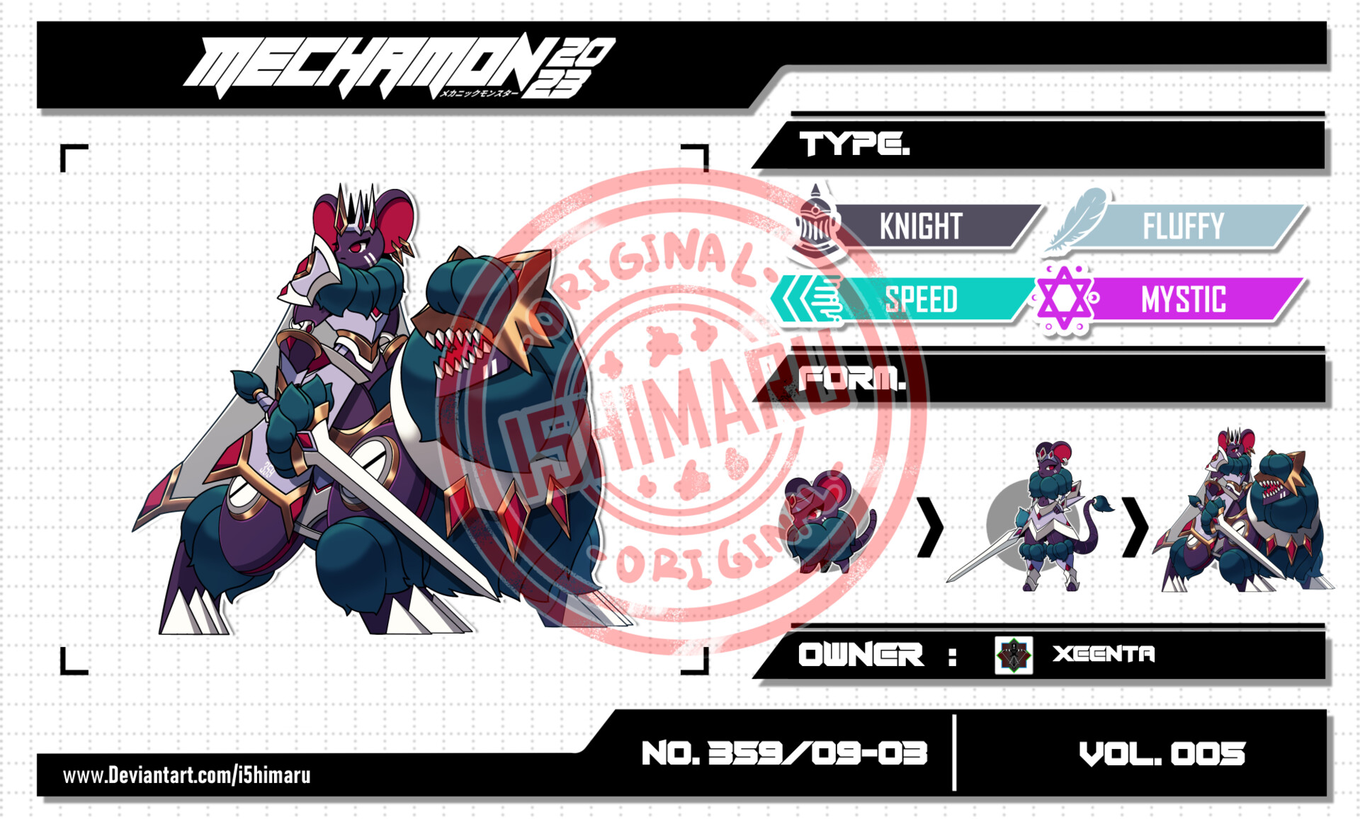 ArtStation - Mechamon NO.359/09-03 | VOL.005