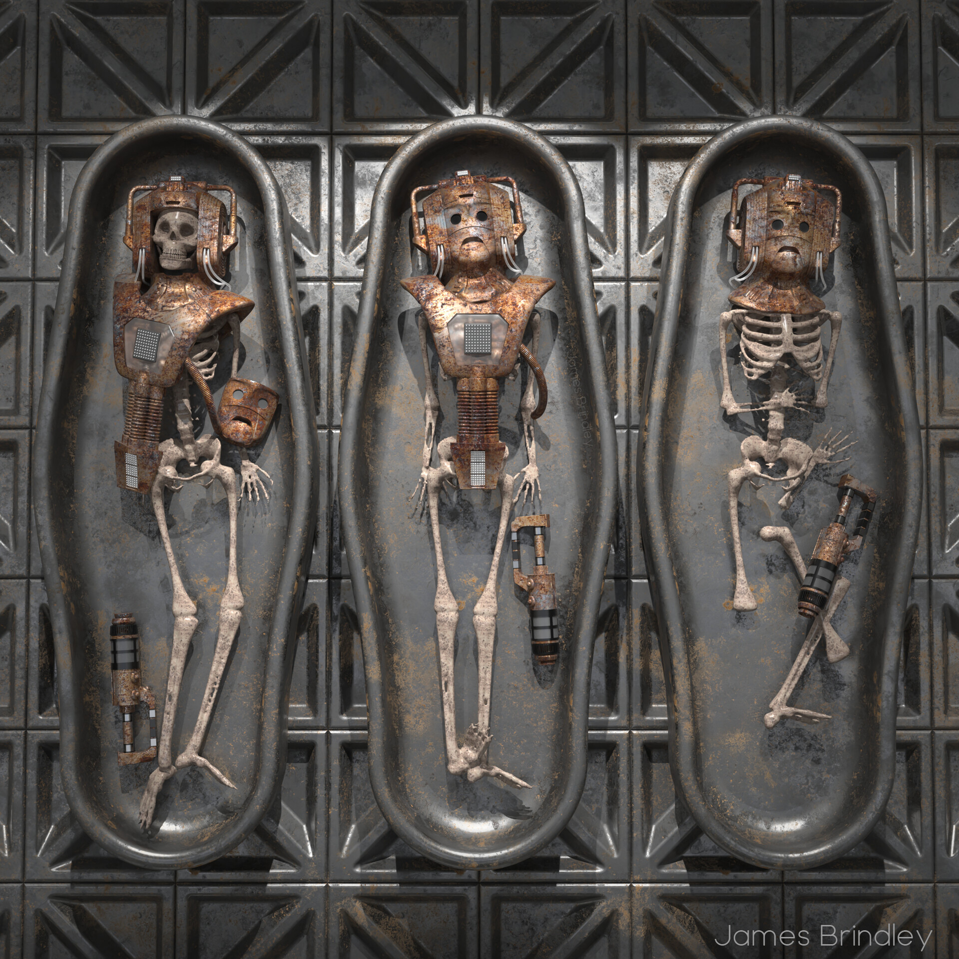 ArtStation - Cybermen