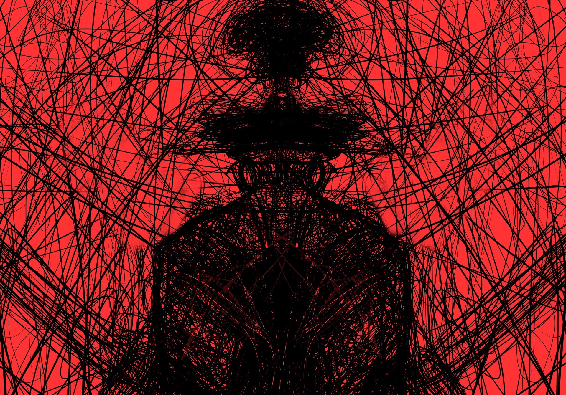 ArtStation - Shadow in red