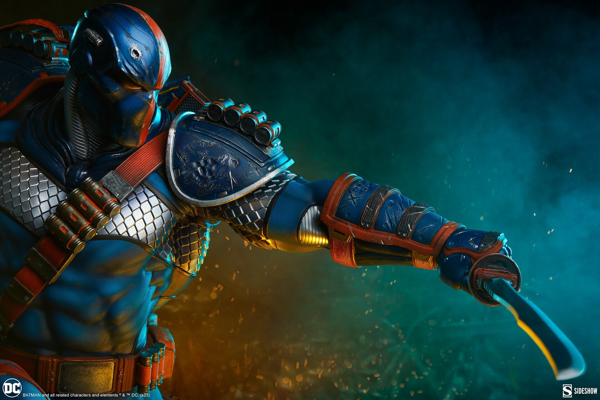 martin canale - NEW DC DEATHSTROKE PREMIUM FORMAT BY SIDESHOW COLLECTIBLES