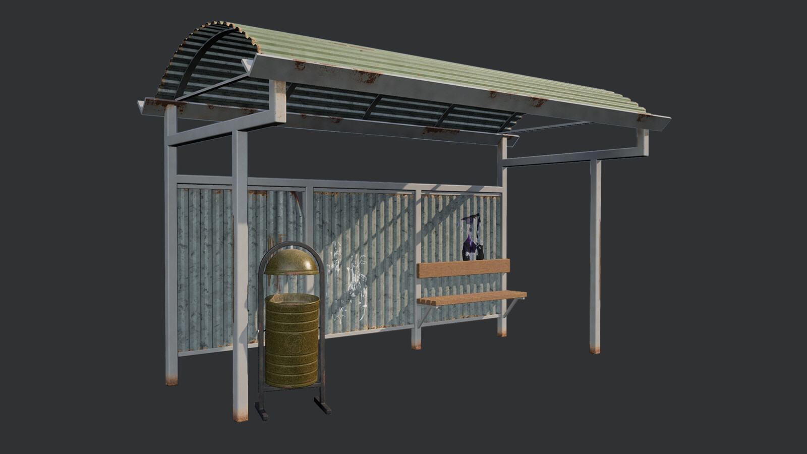 Mikhail Plotnikov - Bus stop