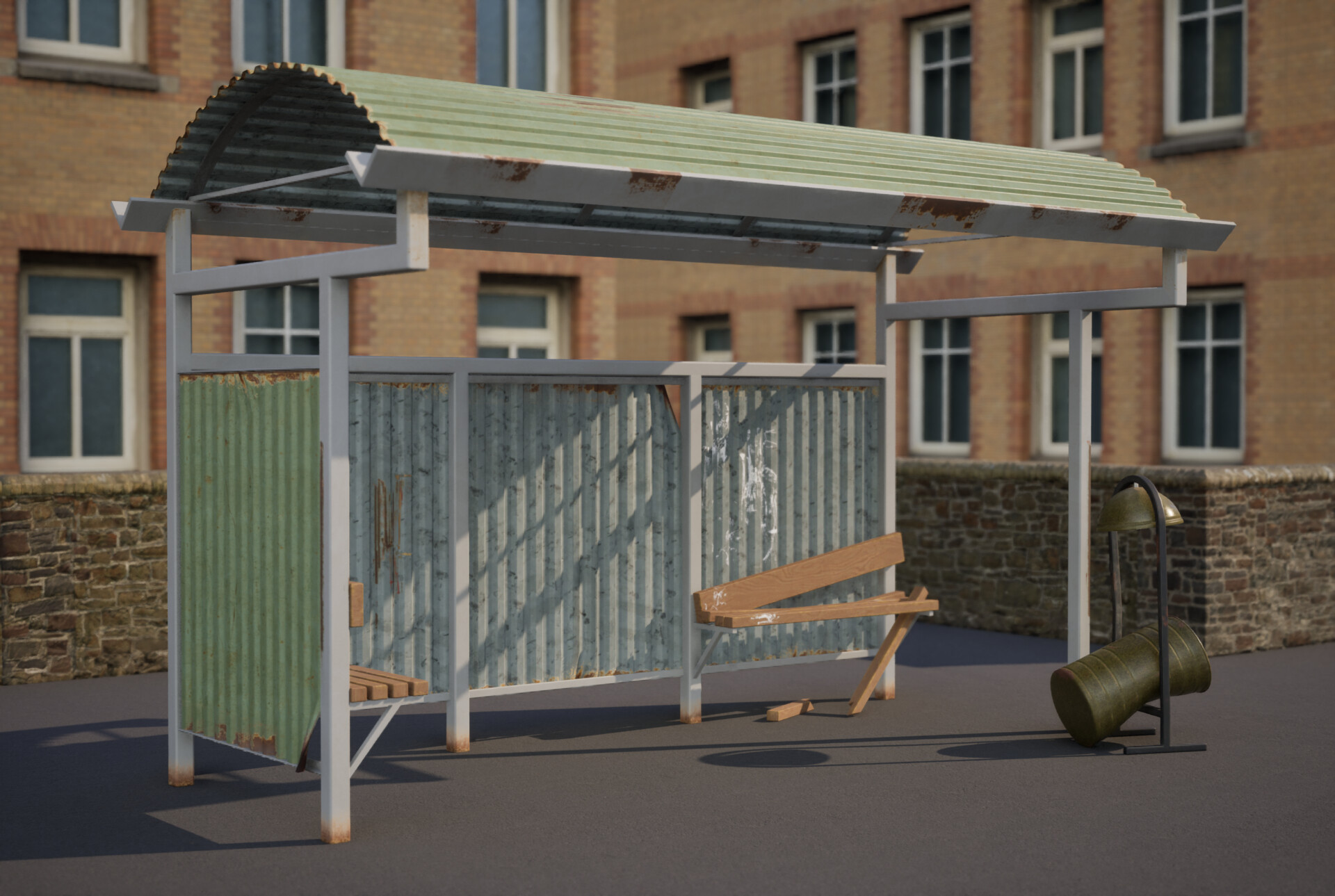 Mikhail Plotnikov - Bus stop