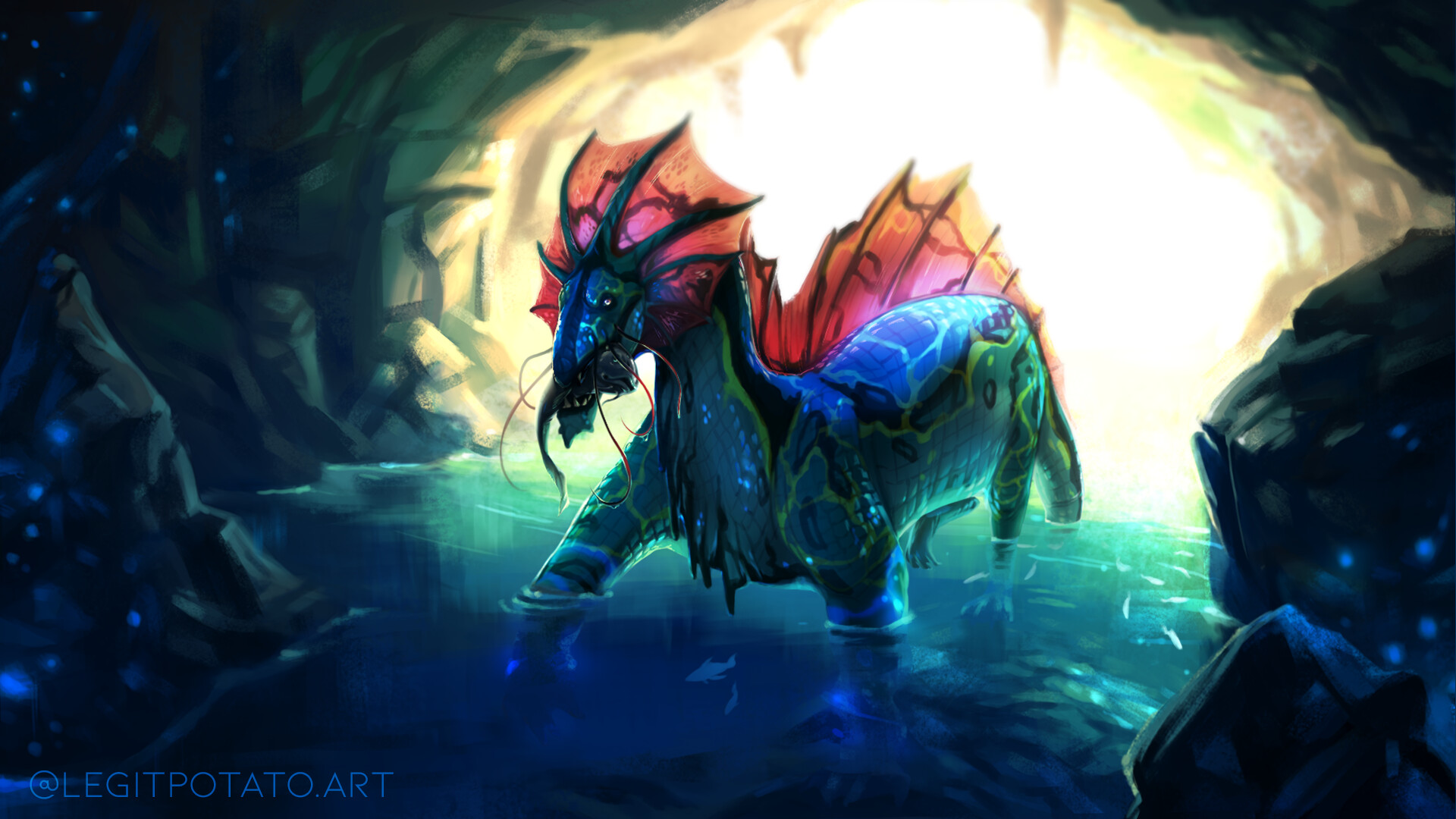 ArtStation - The Cave Lord