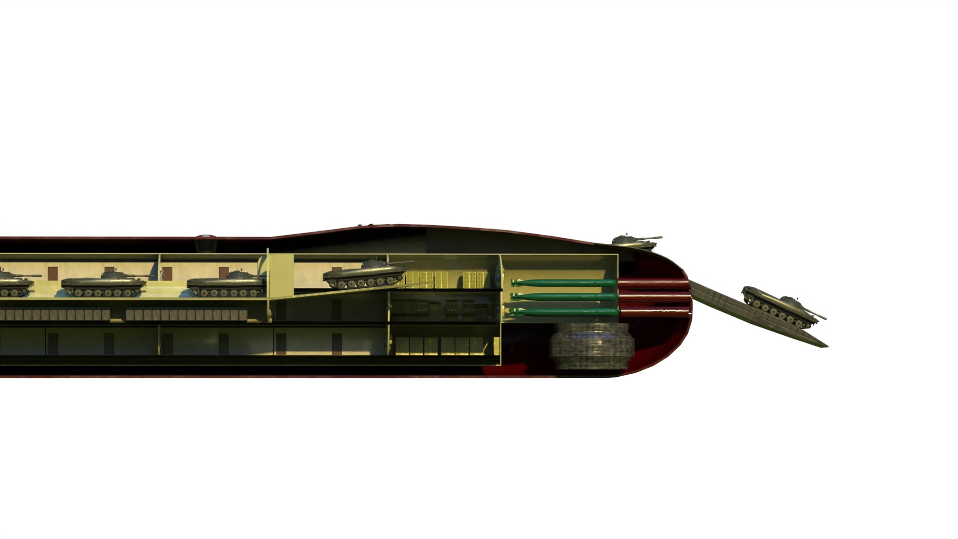 Tim Samedov - Project 717 amphibious Transport Submarine