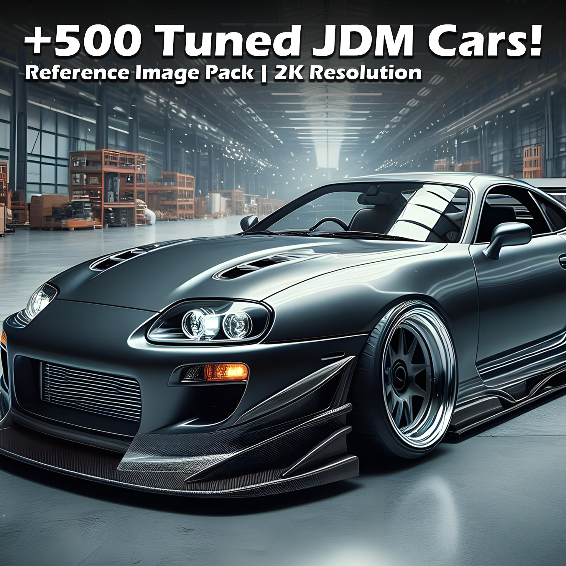 ArtStation - +500 Tuned JDM Cars | Reference Image Pack