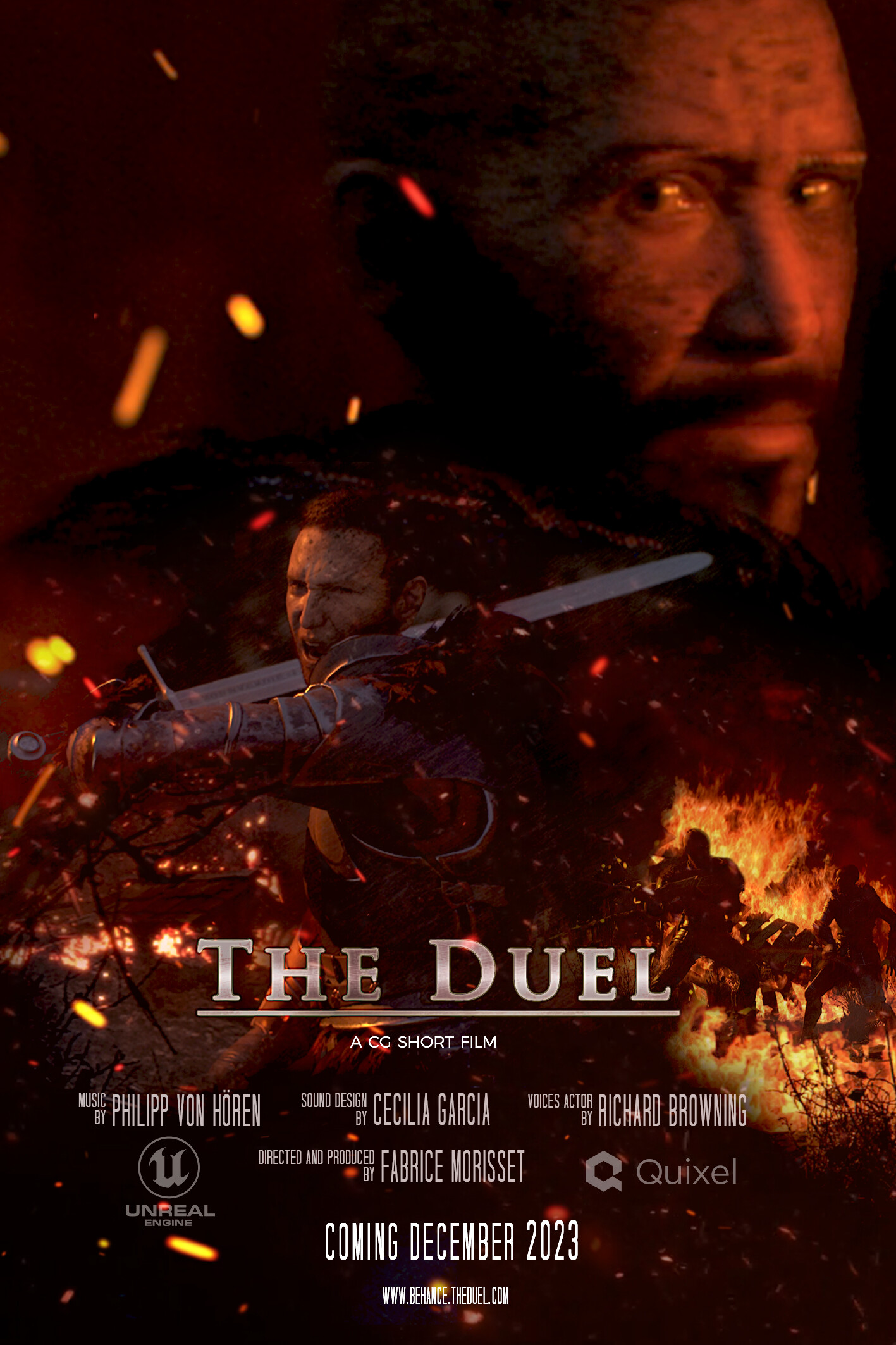 ArtStation - Poster "The Duel"