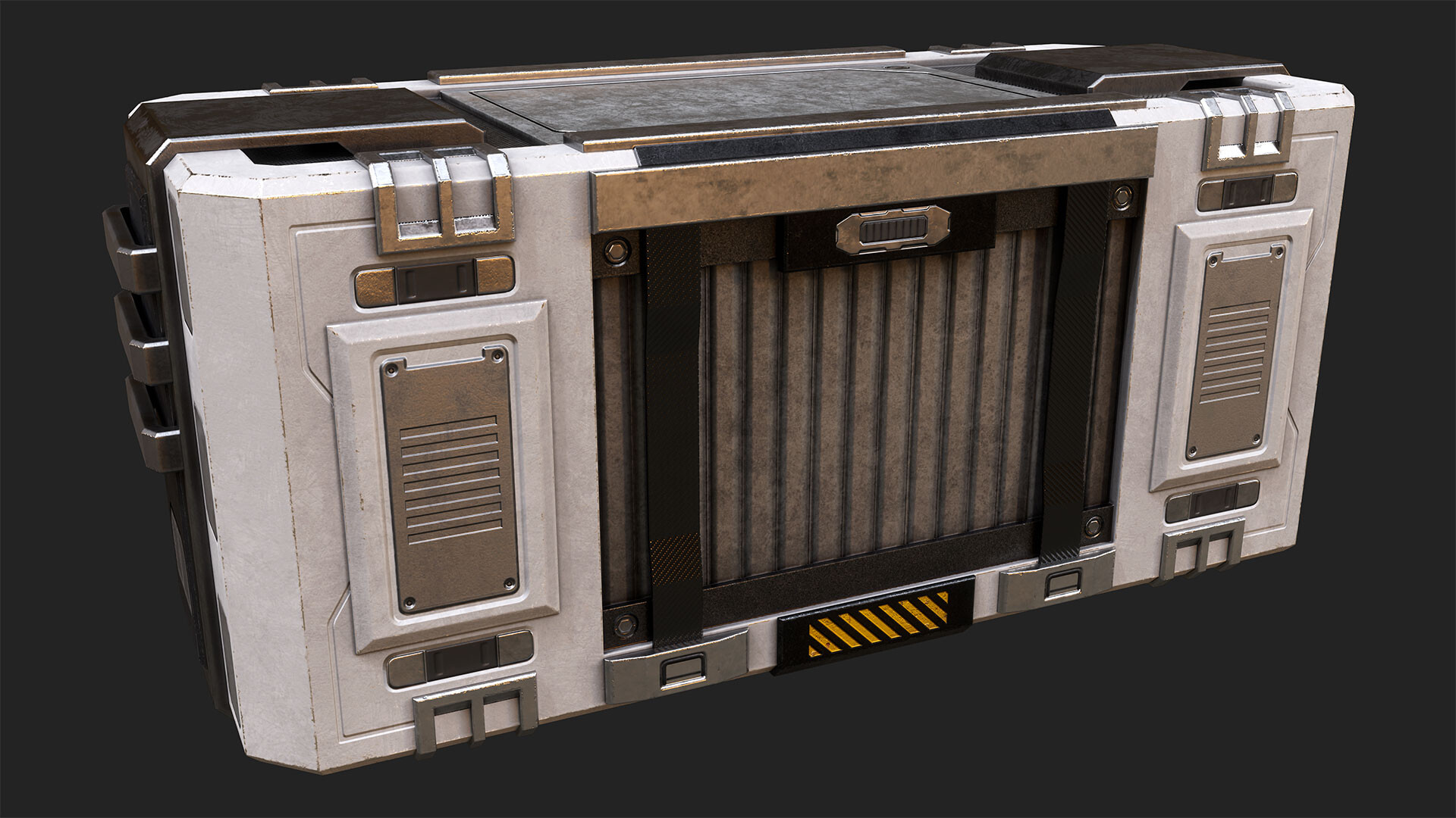 ArtStation - Sci-Fi Metal Box