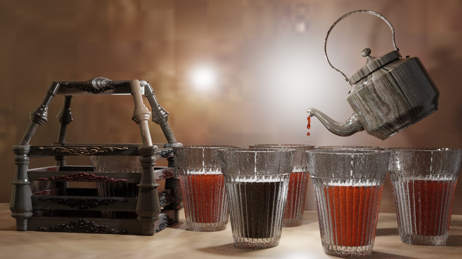ArtStation - tea 3d
