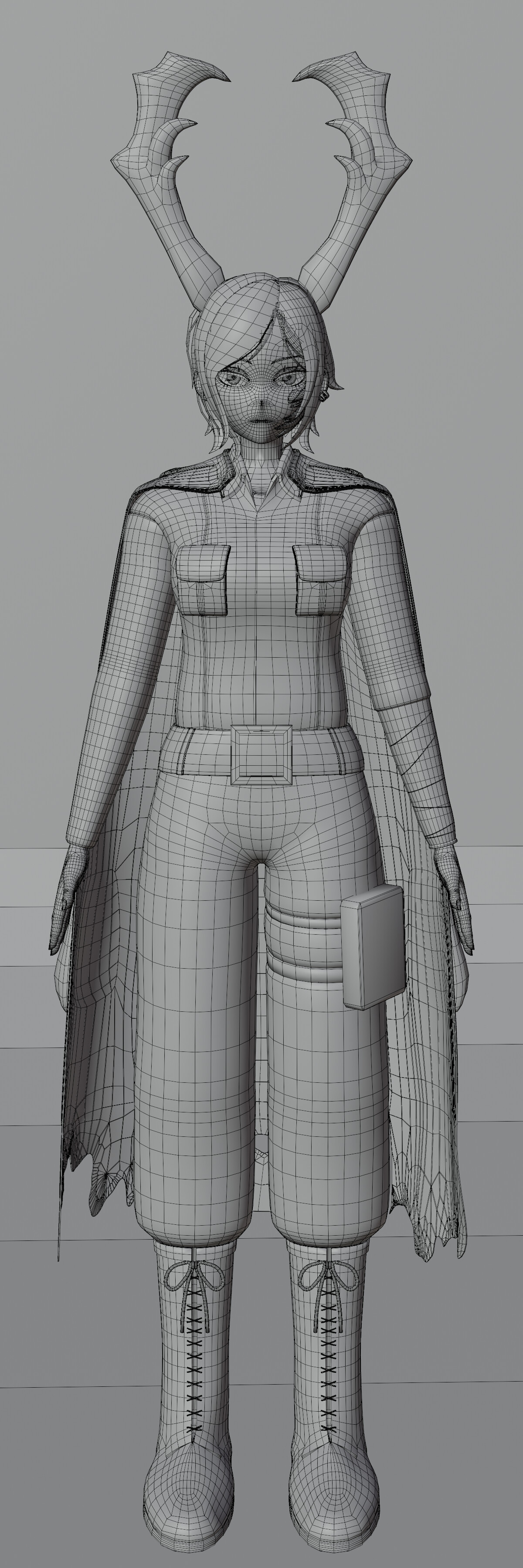 Rytops - G Corp Head Manager Outis - Commission for MilkedMoblin