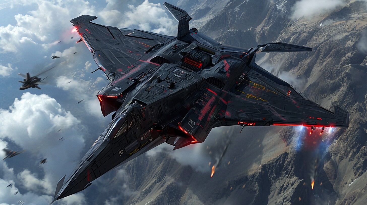 Futuristic Aircraft 🔴⚫️ by Stefan Celic : r/ImaginaryAviation