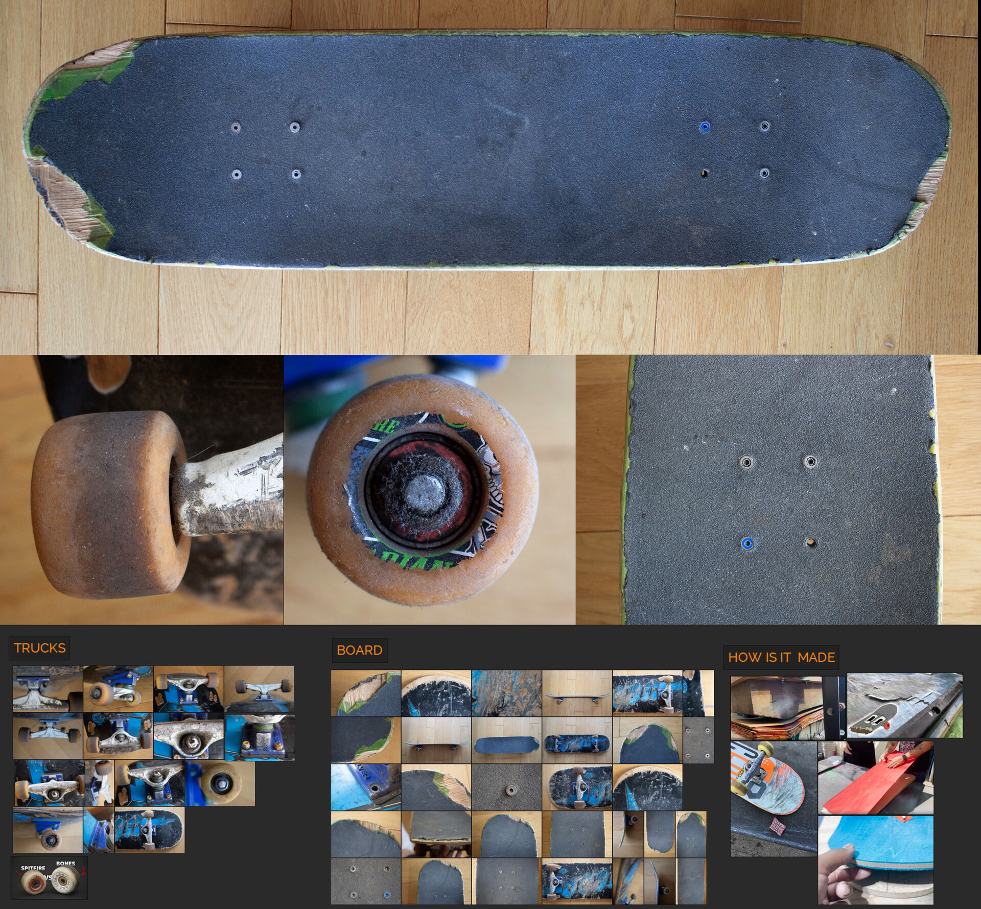 Felix Sikora - Skateboard Surfacing Study - WIP