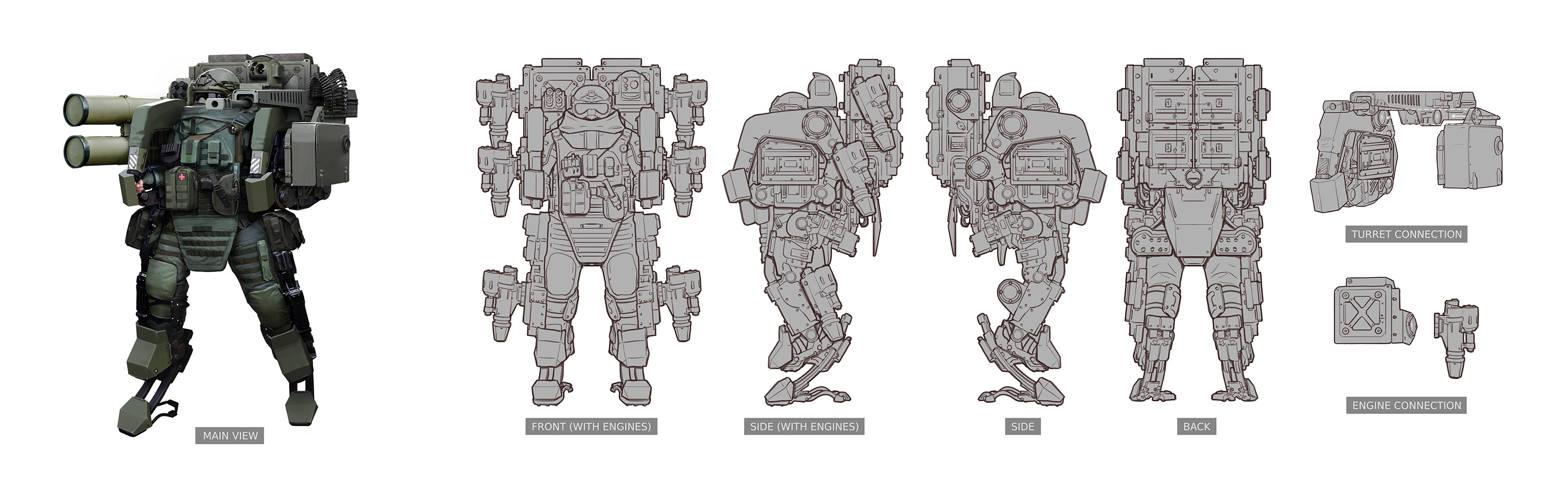 ARTVOSTOK STUDIO - War Thunder - Exosuit