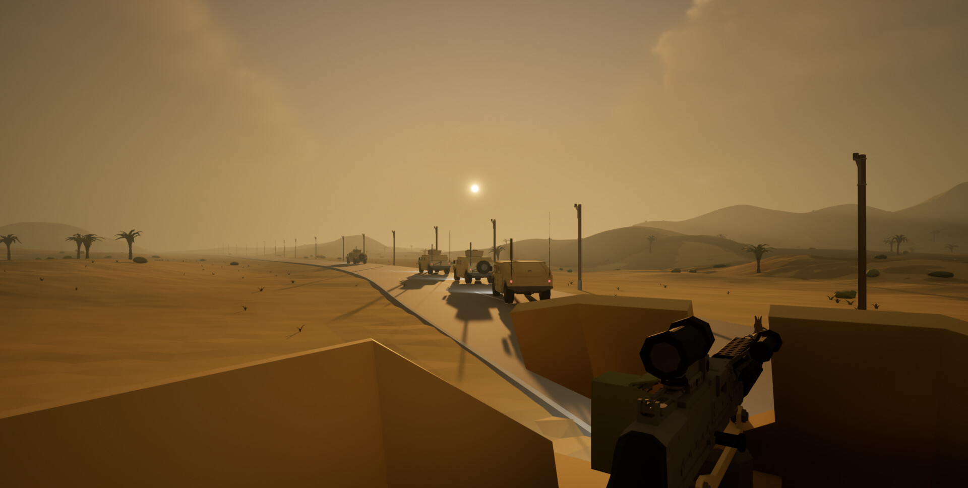 ArtStation - Modern Military Desert Base