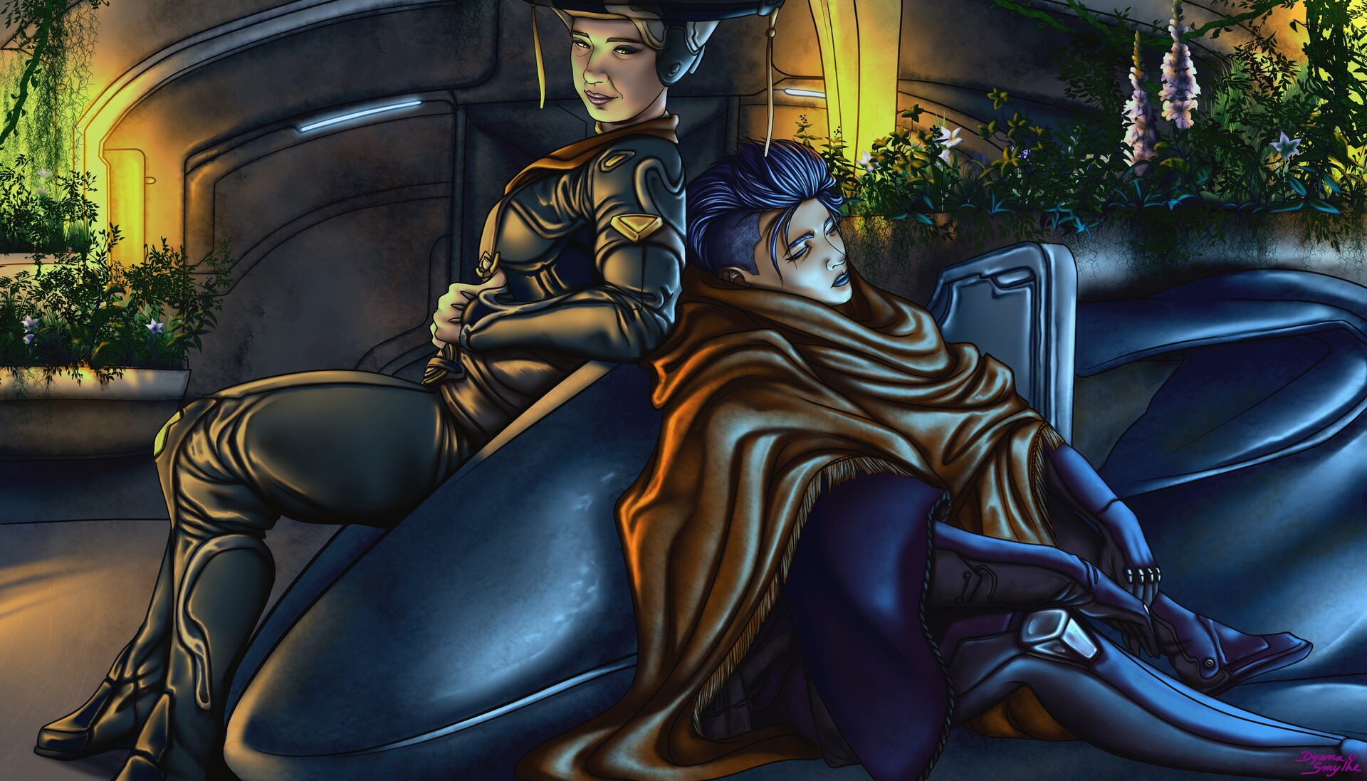 ArtStation - Long nights on the Zariman